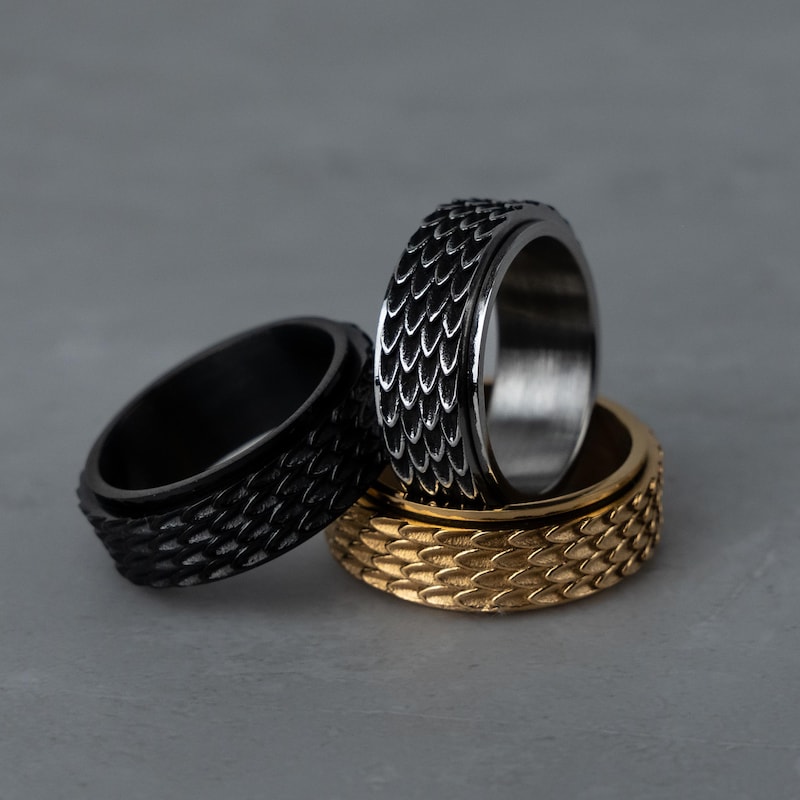 Dragon Ring Sterling 10 - Etsy