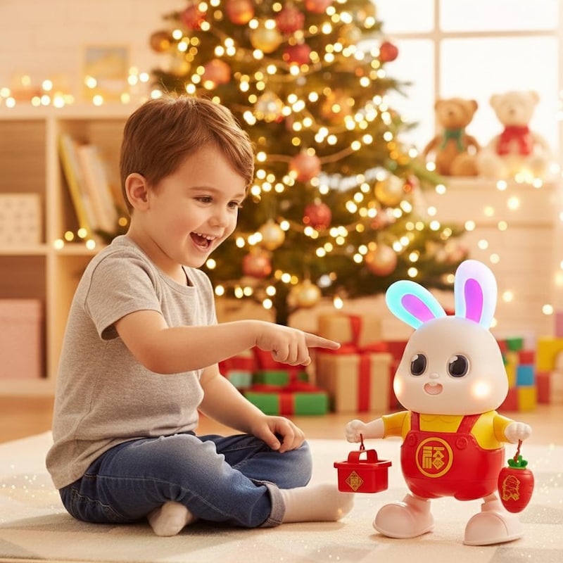 Robotic Bunny Toy - Etsy