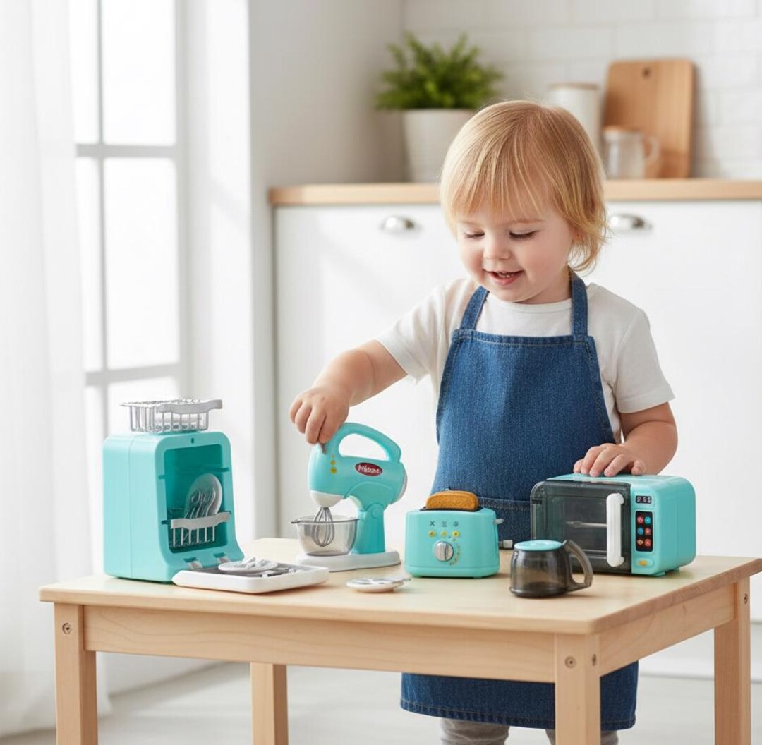 Miniature Kitchen Appliance Playset - Etsy