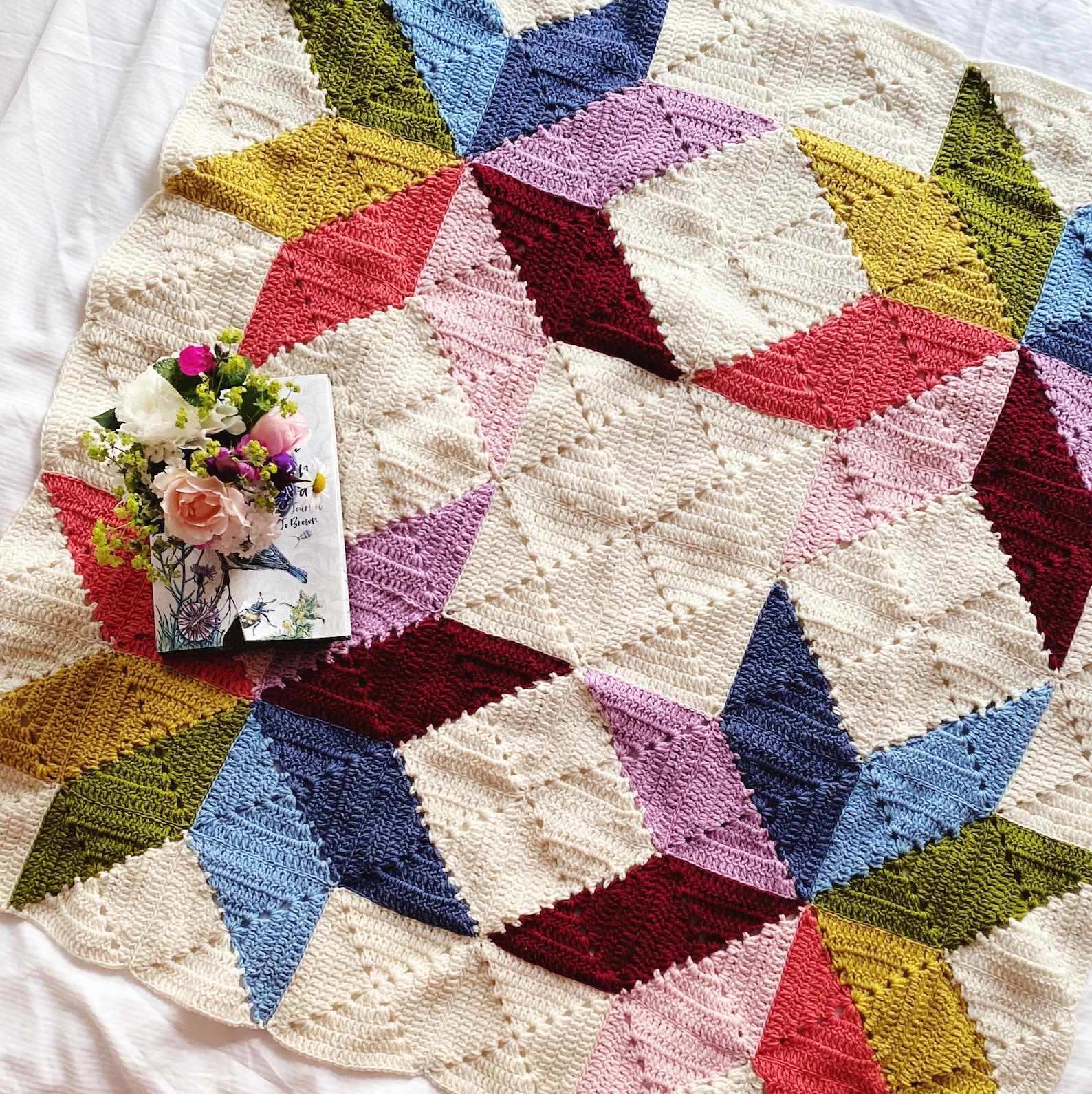 CROCHET PATTERN Stargazer Blanket by Emma Varnam PDF - Etsy