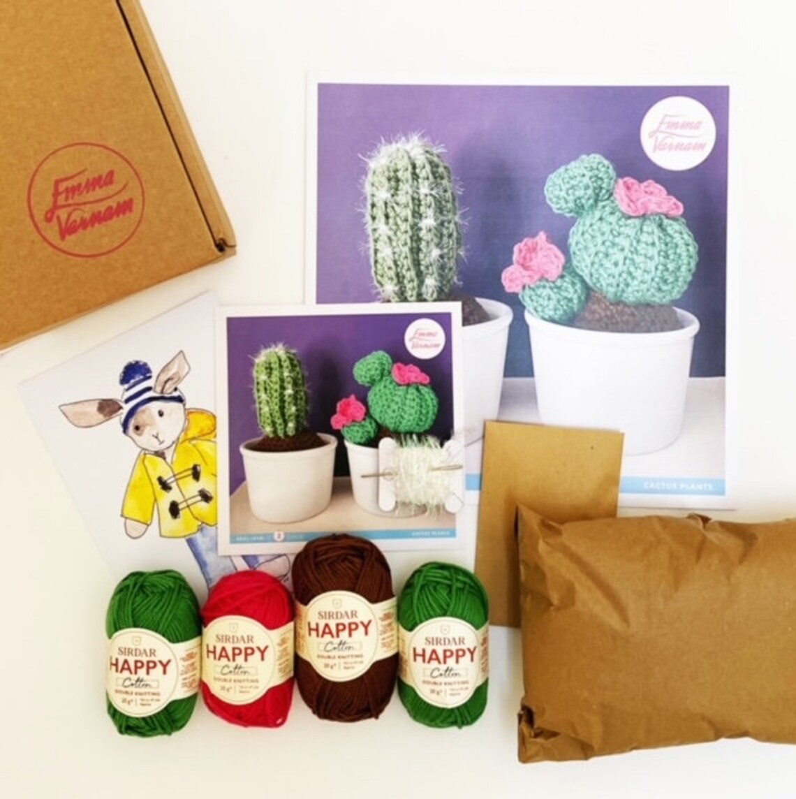 CROCHET KIT - Cactus Plants - Emma Varnam - Etsy UK