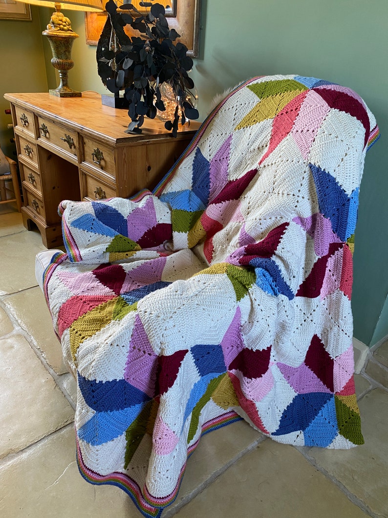 CROCHET Pattern - Stargazer Blanket by Emma Varnam. US+UK Terms. Pdf Download - Etsy