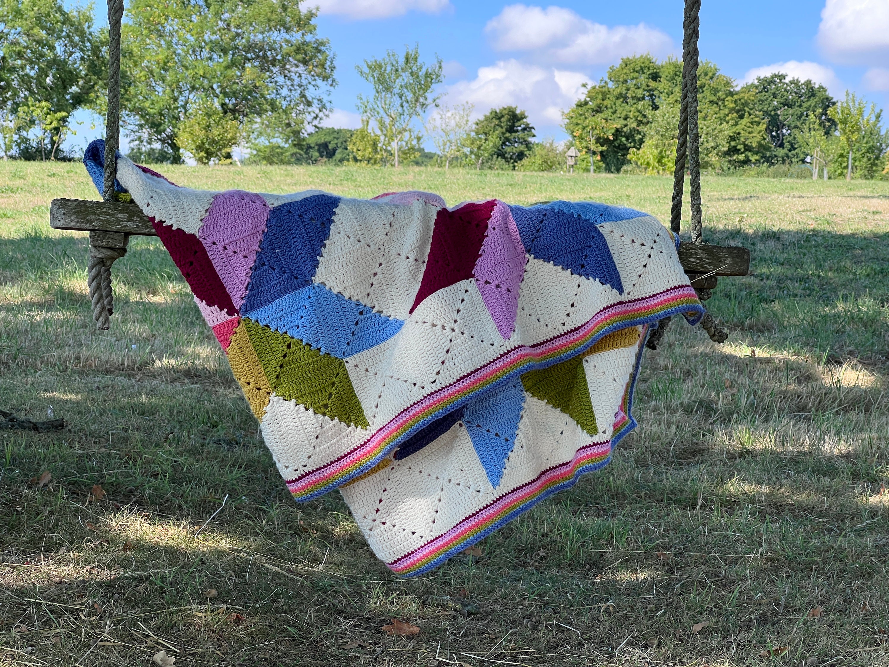 CROCHET PATTERN Stargazer Blanket by Emma Varnam PDF - Etsy