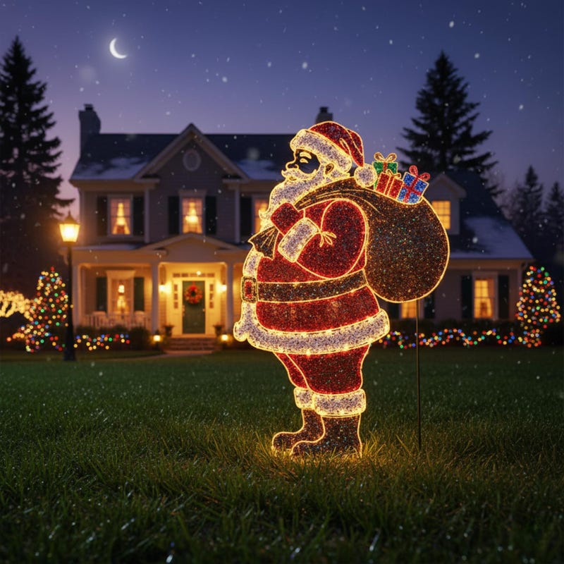 Outdoor Christmas Decorations - Etsy