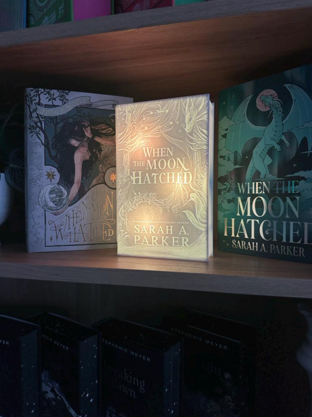 When the Moon Hatched Lithophane Book Lamp - Etsy
