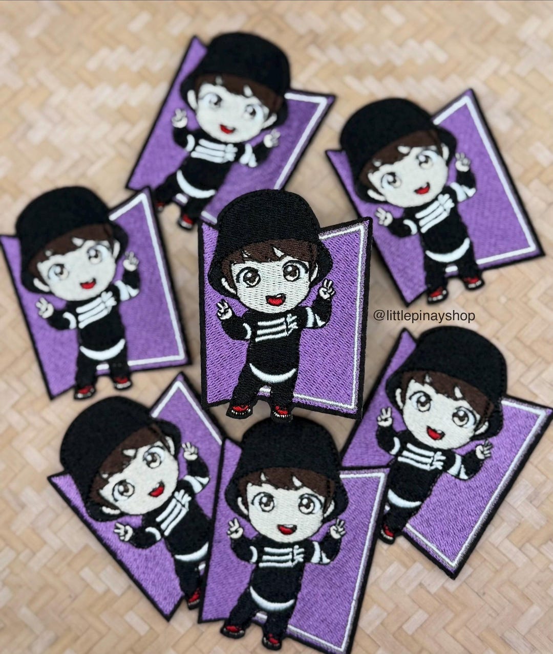 Kpop Army Chibi Iron on Patch, Embroidered Idol Decor - Etsy
