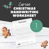 Candy Cane Prewriting Worksheet, Tracing, Christmas, Toddler, Writing ...