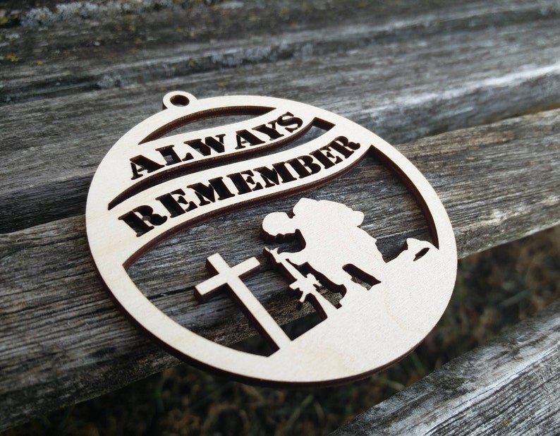 Always Remember Ornament. Laser Cut. Christmas Decoration - Etsy