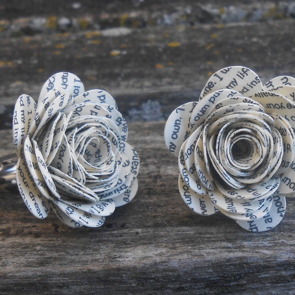 Flower Cufflinks - Etsy UK
