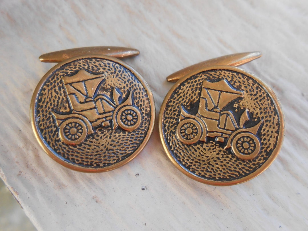 Vintage Model T Cufflinks. Wedding, Men's Christmas Gift, Dad ...