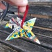 Comic Airplane Ornament. F-16 Ornament. Holiday, Christmas Decoration ...