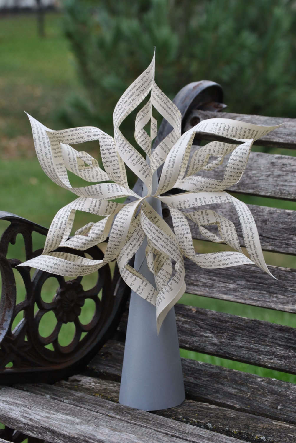 Christmas Carol Book Tree Topper. or CHOOSE Your BOOK or COLORS ...