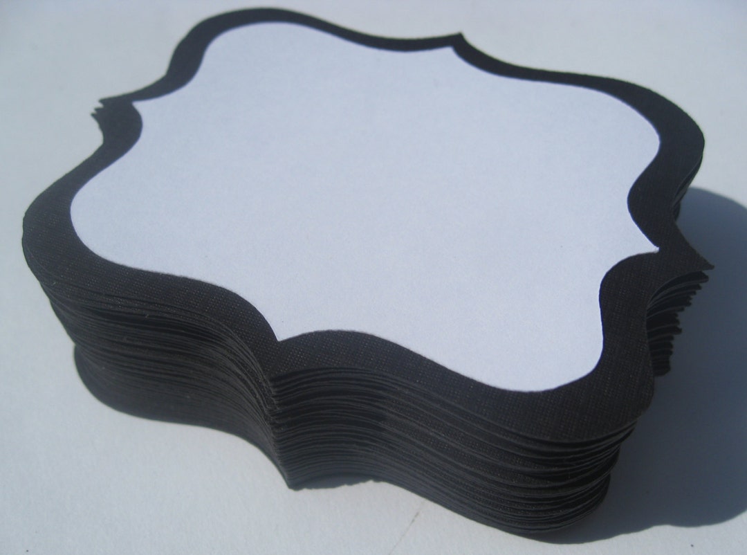30 Layered Fancy Tags. 4 Inch. CHOOSE YOUR COLORS. Custom Orders ...