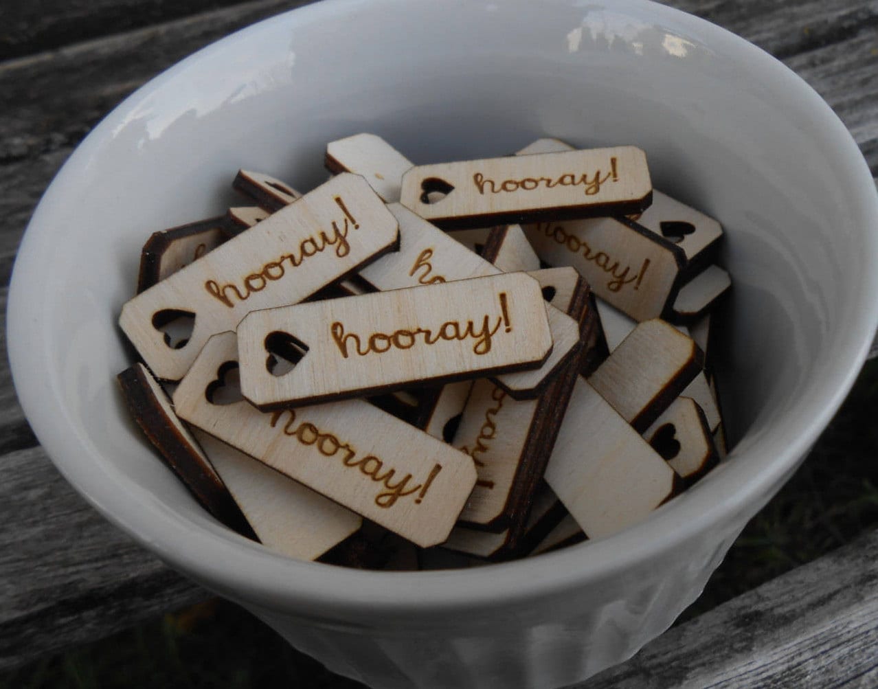 100 your Choice Tags Choose Your Words Laser | Etsy