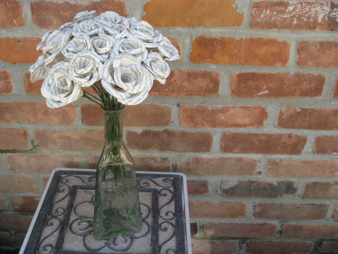 BOOK Roses. Large Bouquet. Perfect for First Anniversary, Weddings ...