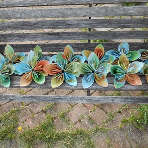 12 Huge Map Flowers. Great for Weddings, Centerpiece, Decoration, Gift ...