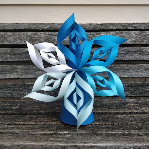 Christmas Tree Topper Paper - Etsy