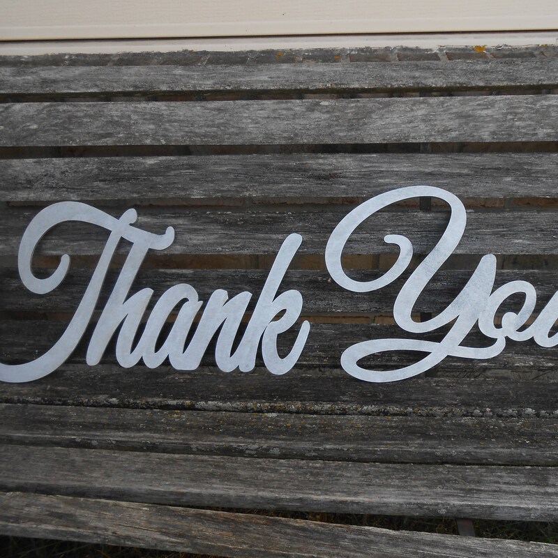 Thank You Prop - Etsy