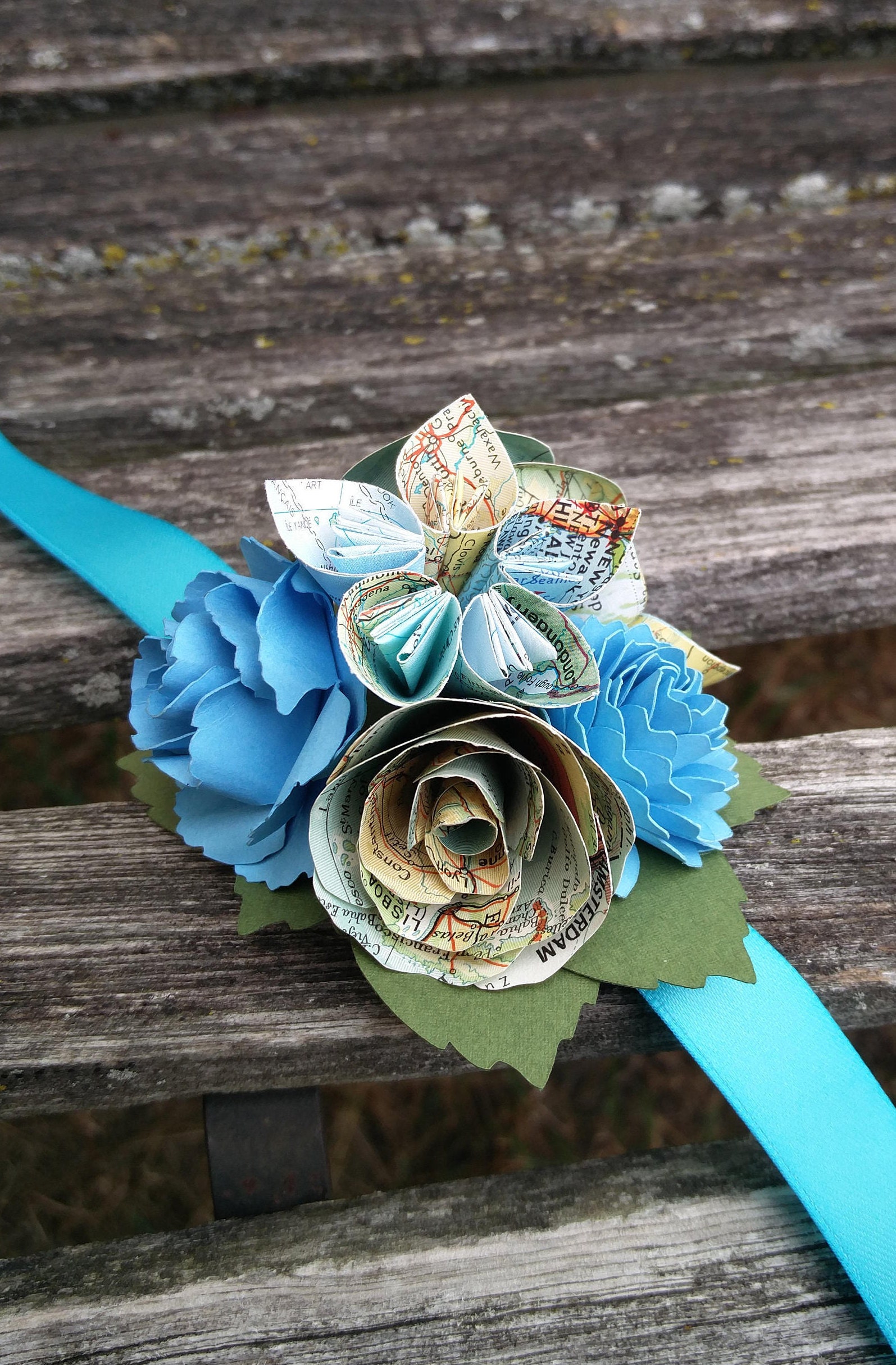 Custom Wrist Corsage. CHOOSE YOUR COLORS. Weddings Prom | Etsy