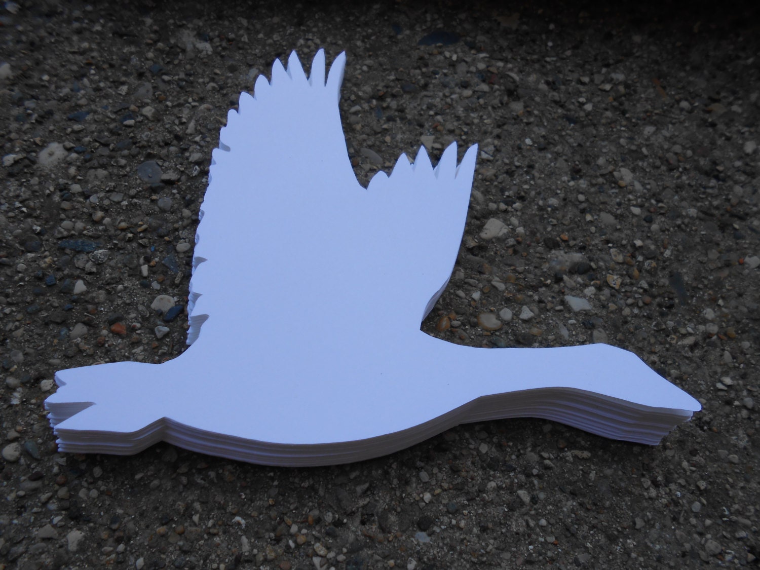 25 Flying Geese Cutouts. 5 Inch. Your Choice of Color. Custom | Etsy