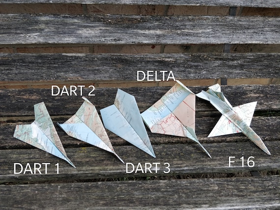 Vintage Paper Airplanes