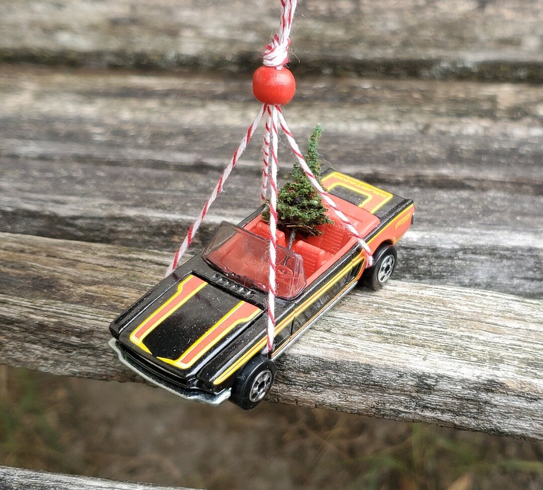 Car & Tree Ornament. 1965 Mustang Ornament. Perfect Gift. Unique ...