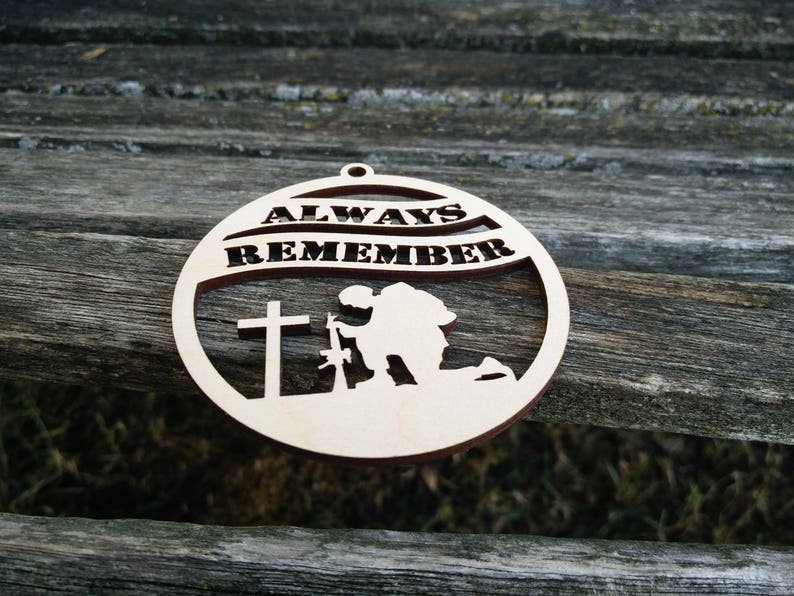 Always Remember Ornament. Laser Cut. Christmas Decoration - Etsy