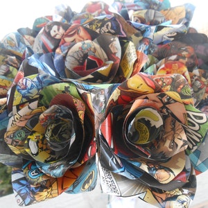 Dozen COMIC BOOK Roses. Wedding, Birthday, First Anniversary ...