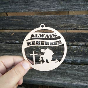 Always Remember Ornament. Laser Cut. Christmas Decoration, Gift. Mom ...