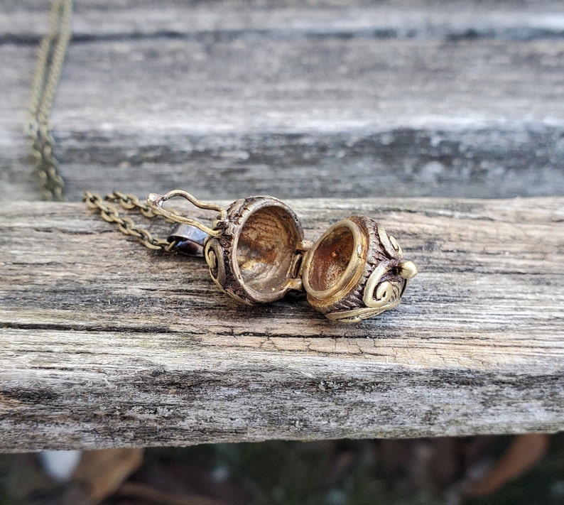 Locket Box Necklace. Anniversary Gift Birthday Valentines | Etsy