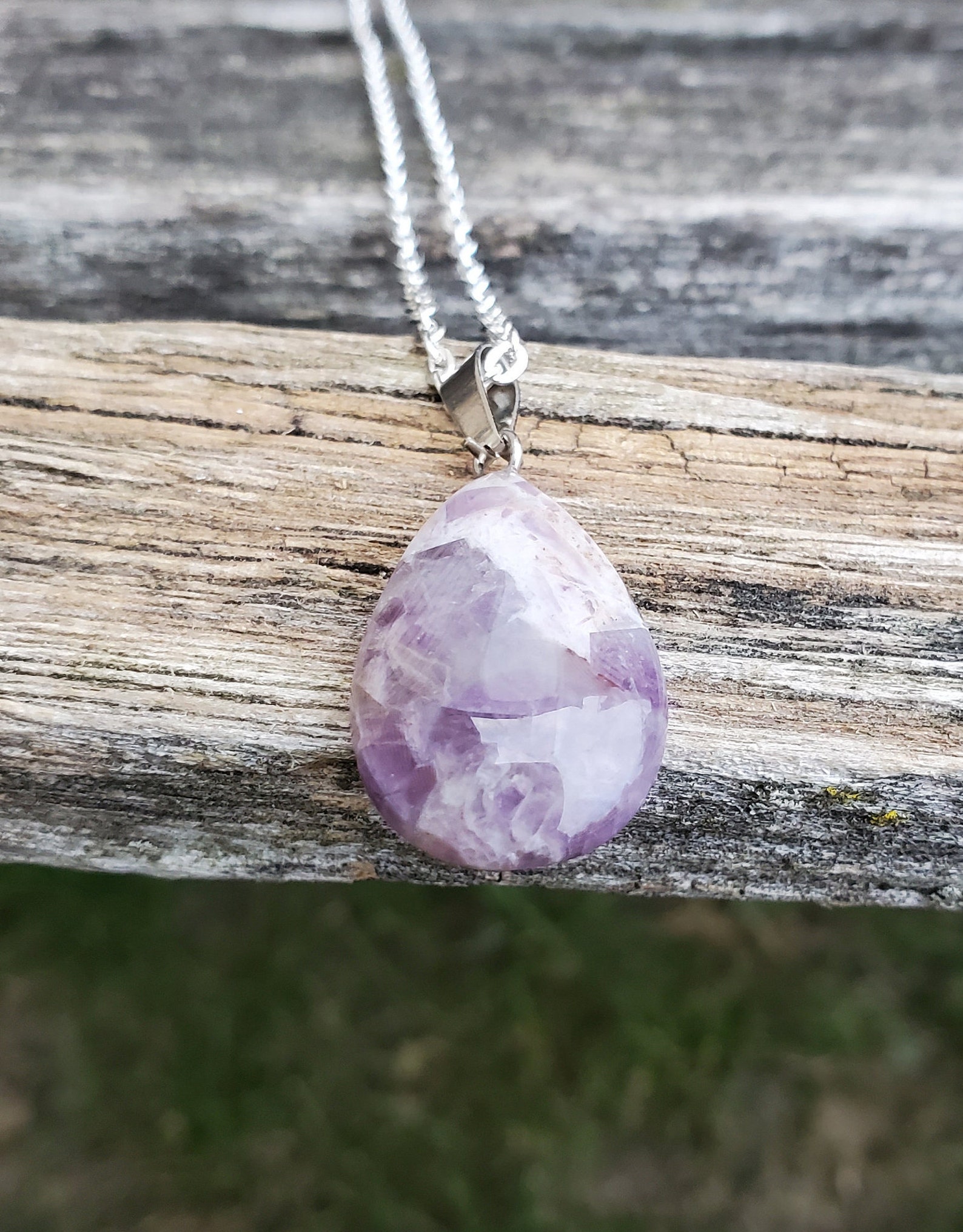 Amethyst Necklace. Birthday Gift, Wedding, Christmas Gift, Anniversary ...