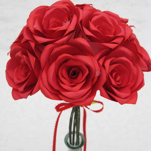 Paper Roses - Etsy