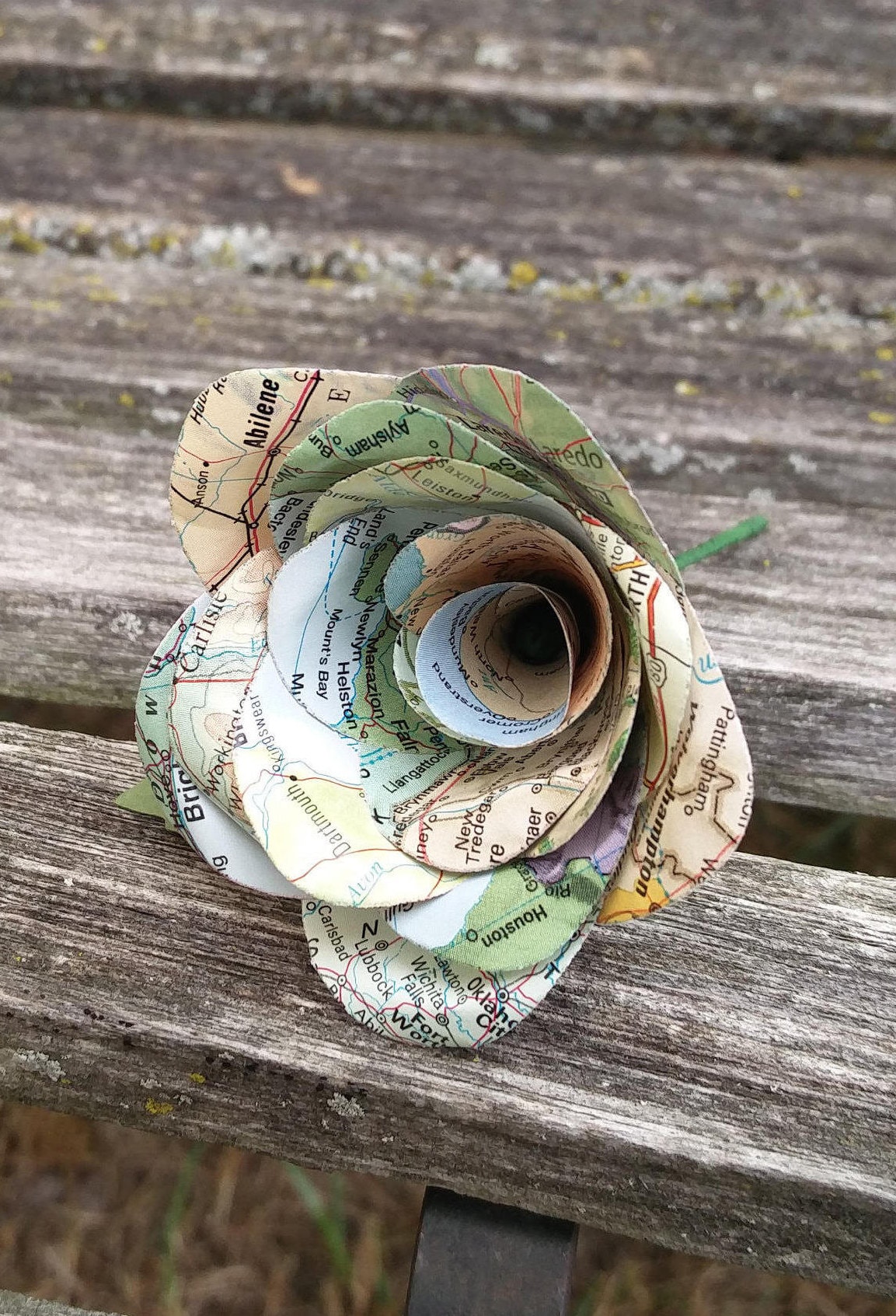 Map Rose Boutonnieres. CHOOSE YOUR COLORS Any Amount Colors - Etsy