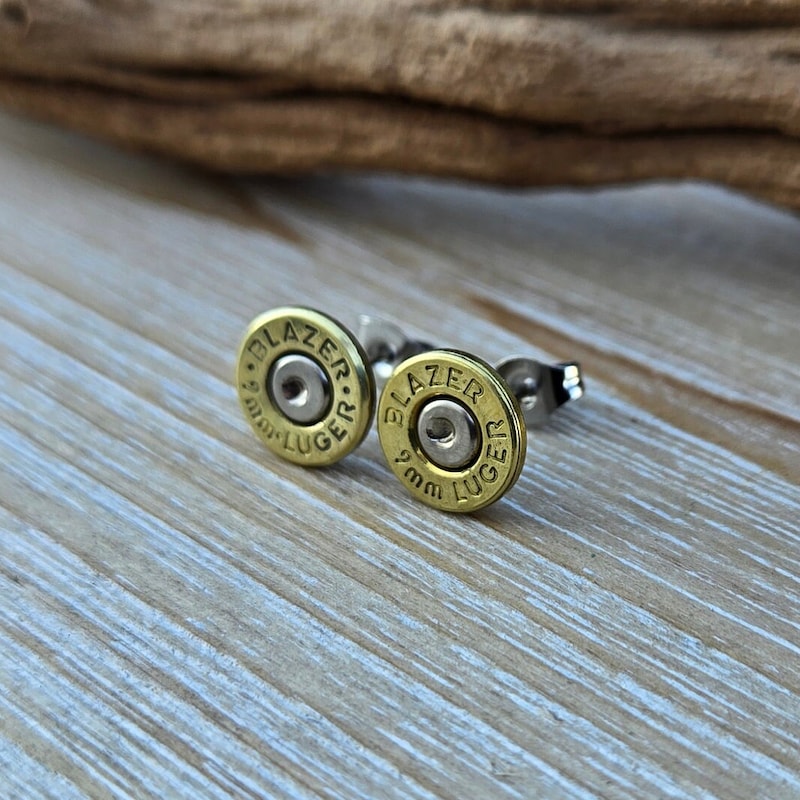 Bullet Earrings - Etsy