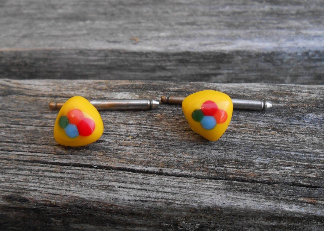 Vintage Rainbow Cufflinks. Wedding, Men, Groomsmen Gift, Dad, Groom ...