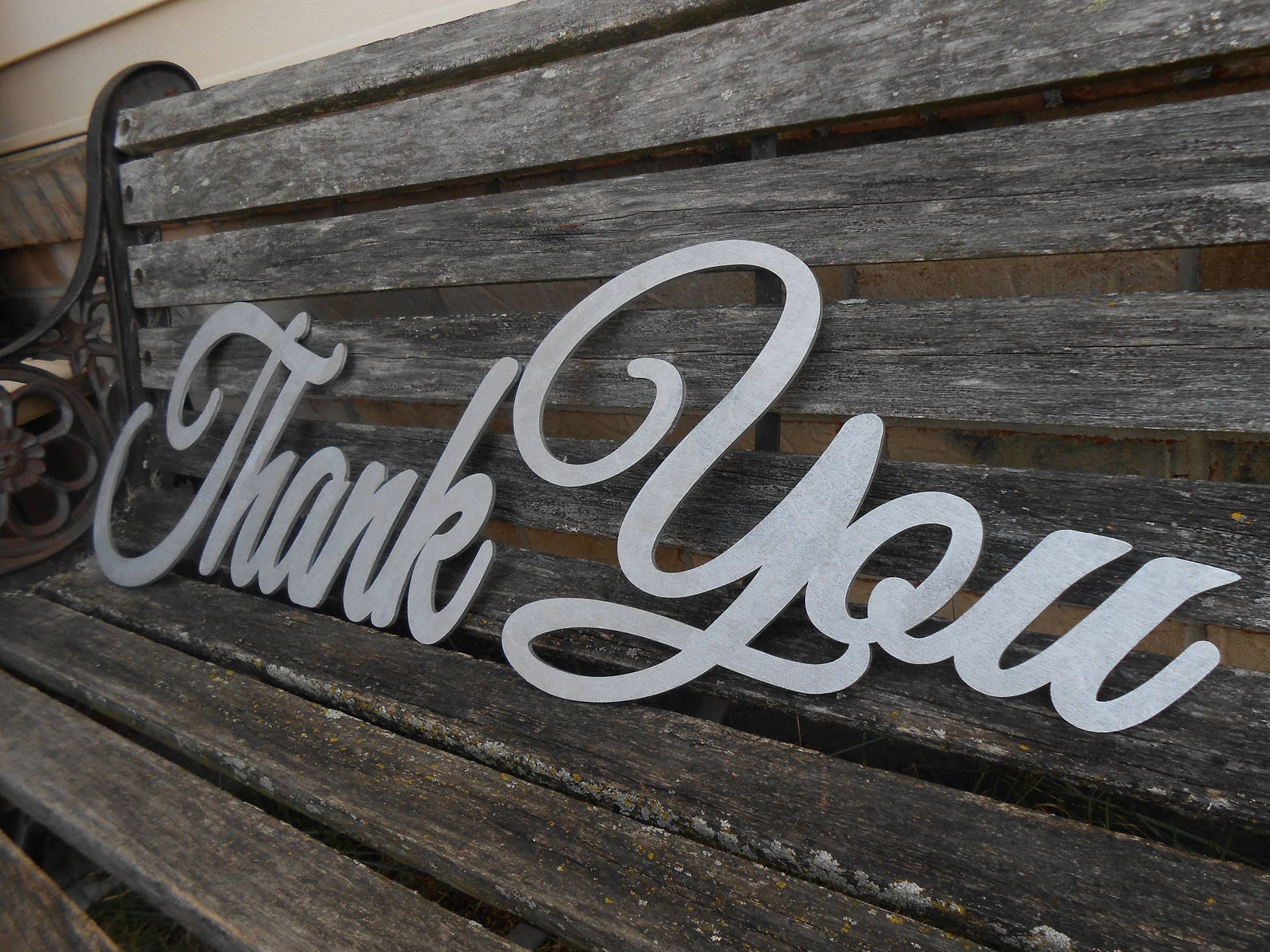 Thank You Wood Sign. CHOOSE YOUR COLOR! Wedding, Decoration. Rustic ...