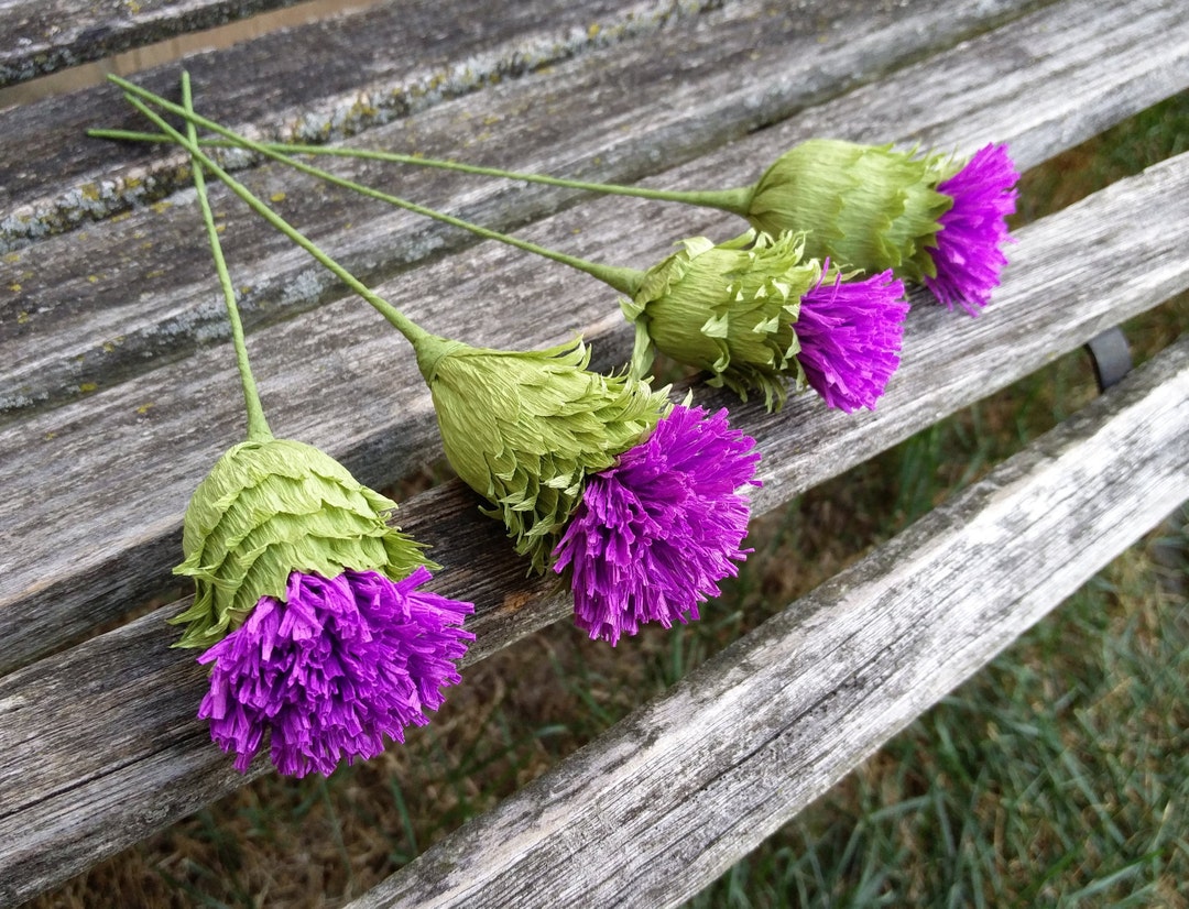 Paper Thistle. Perfect for First Anniversary, Weddings, Birthdays ...