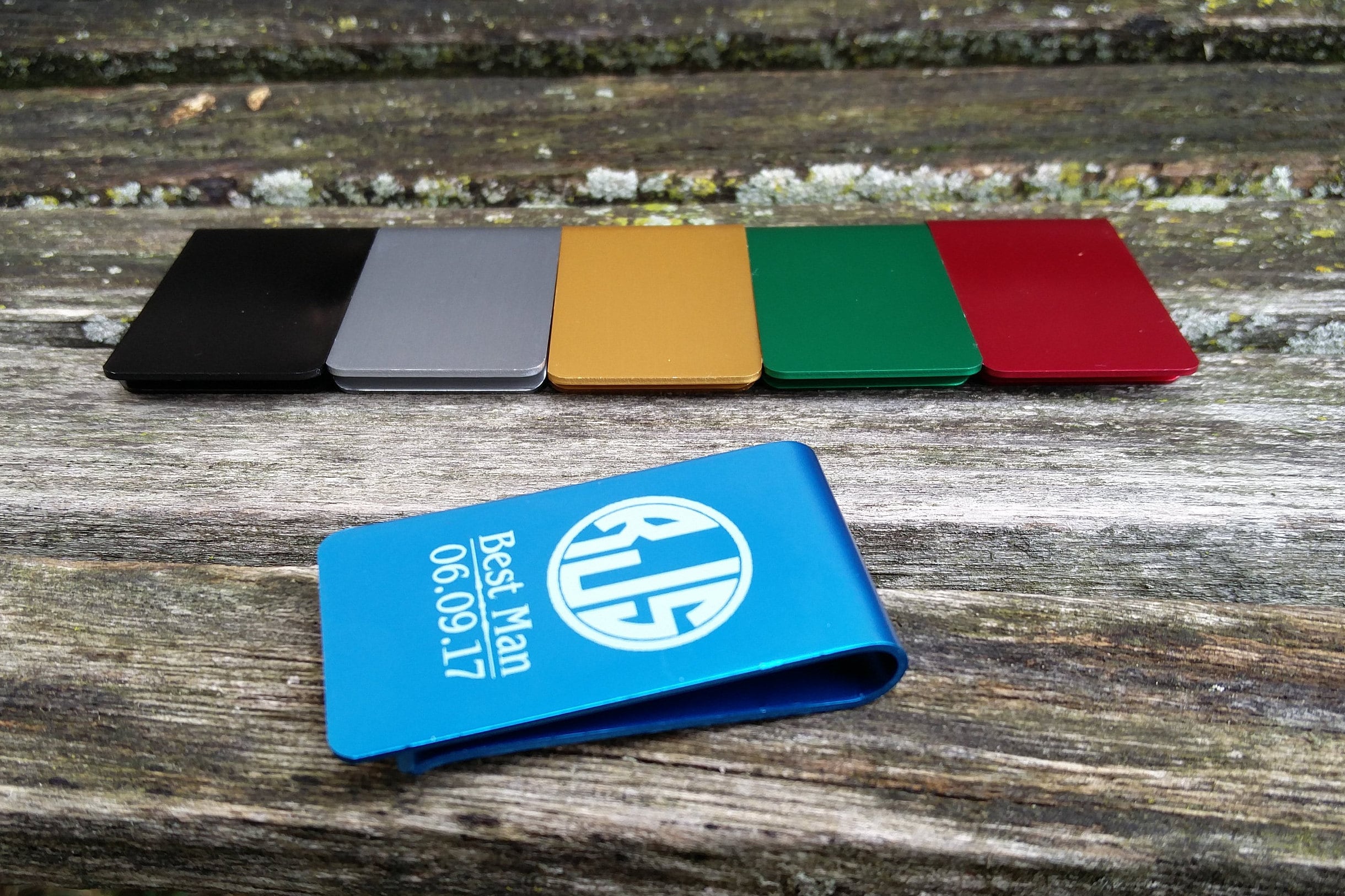 Customized Money Clip. Laser Engraved. Wedding, Groomsmen Gift, Dad ...
