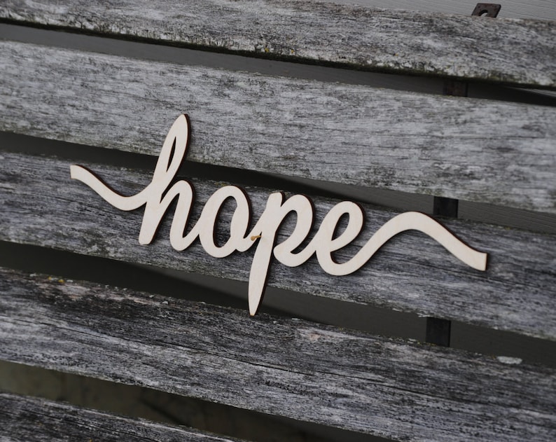 Custom Script Word Sign. Personalized Wood Sign Laser Cut - Etsy