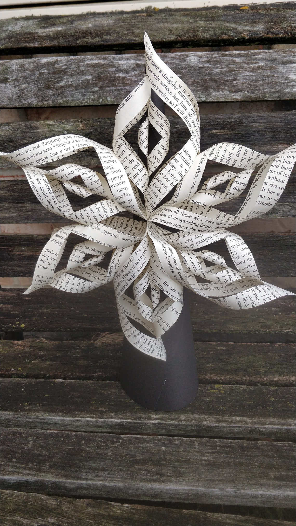 Pride & Prejudice Christmas Tree Topper. or CHOOSE Your BOOK - Etsy