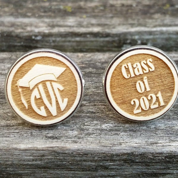 Graduation Cufflinks - Etsy