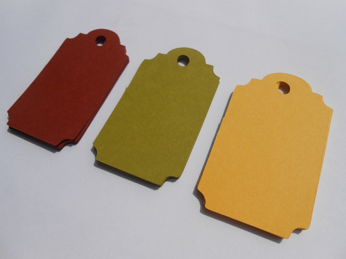 50 Ticket Tags. CHOOSE SIZE & COLORS. Birthdays, Weddings, Favor, Gift ...