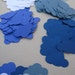 1000 Cloud Confetti. CHOOSE YOUR COLORS. Wedding, Shower, Birthday - Etsy