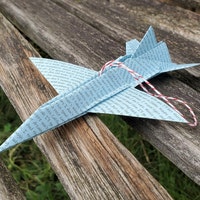 Paper Airplane - Etsy