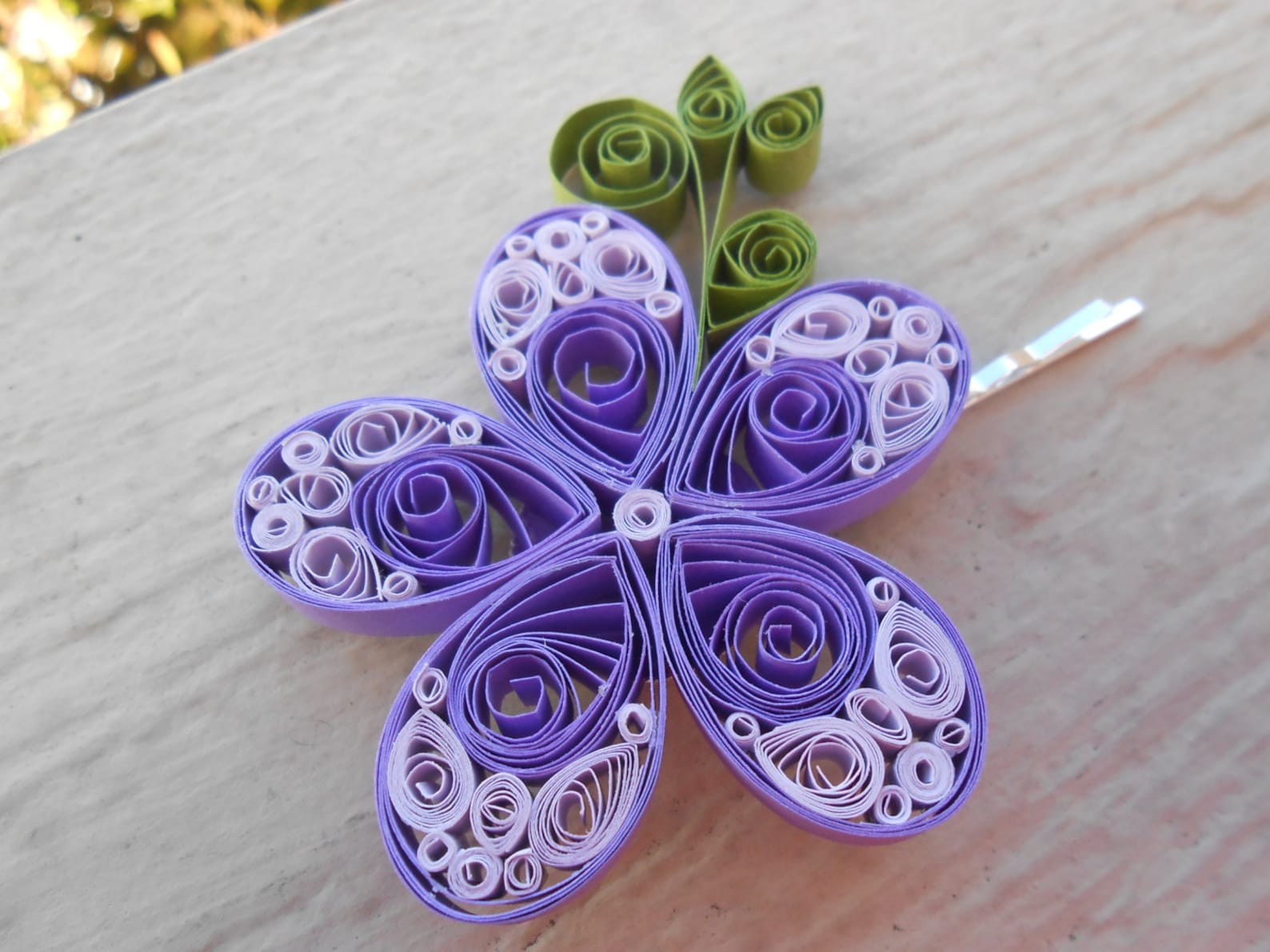 Purple Paper Hair Piece. Wedding Bridal Hair Piece. Paper - Etsy