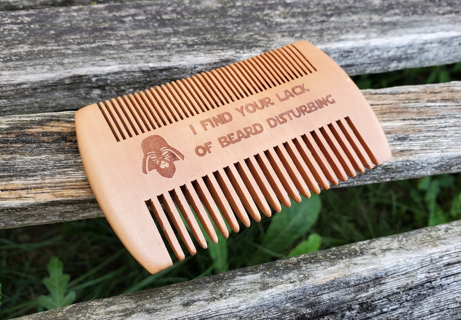 Customized Beard Comb. Mustache Comb. Engraved. Wedding | Etsy