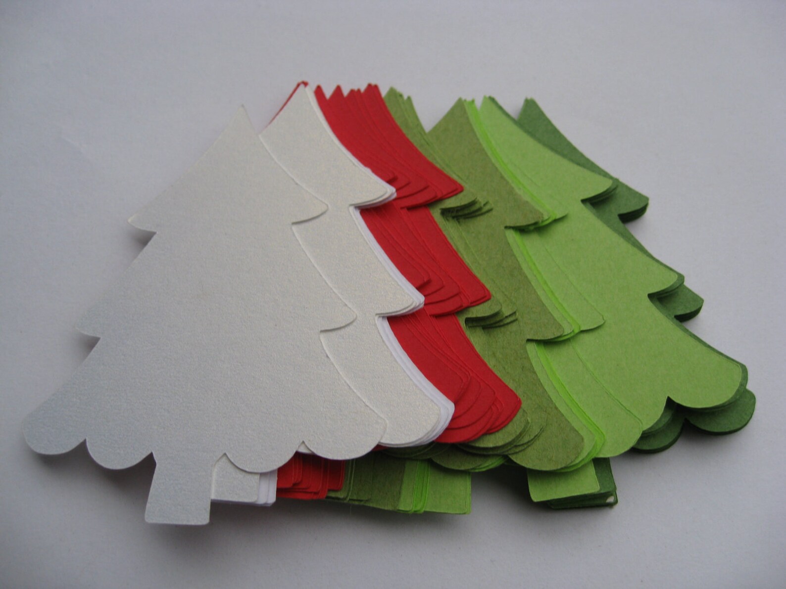 100 Christmas Trees. CHOOSE SIZE & COLORS. Custom Orders - Etsy