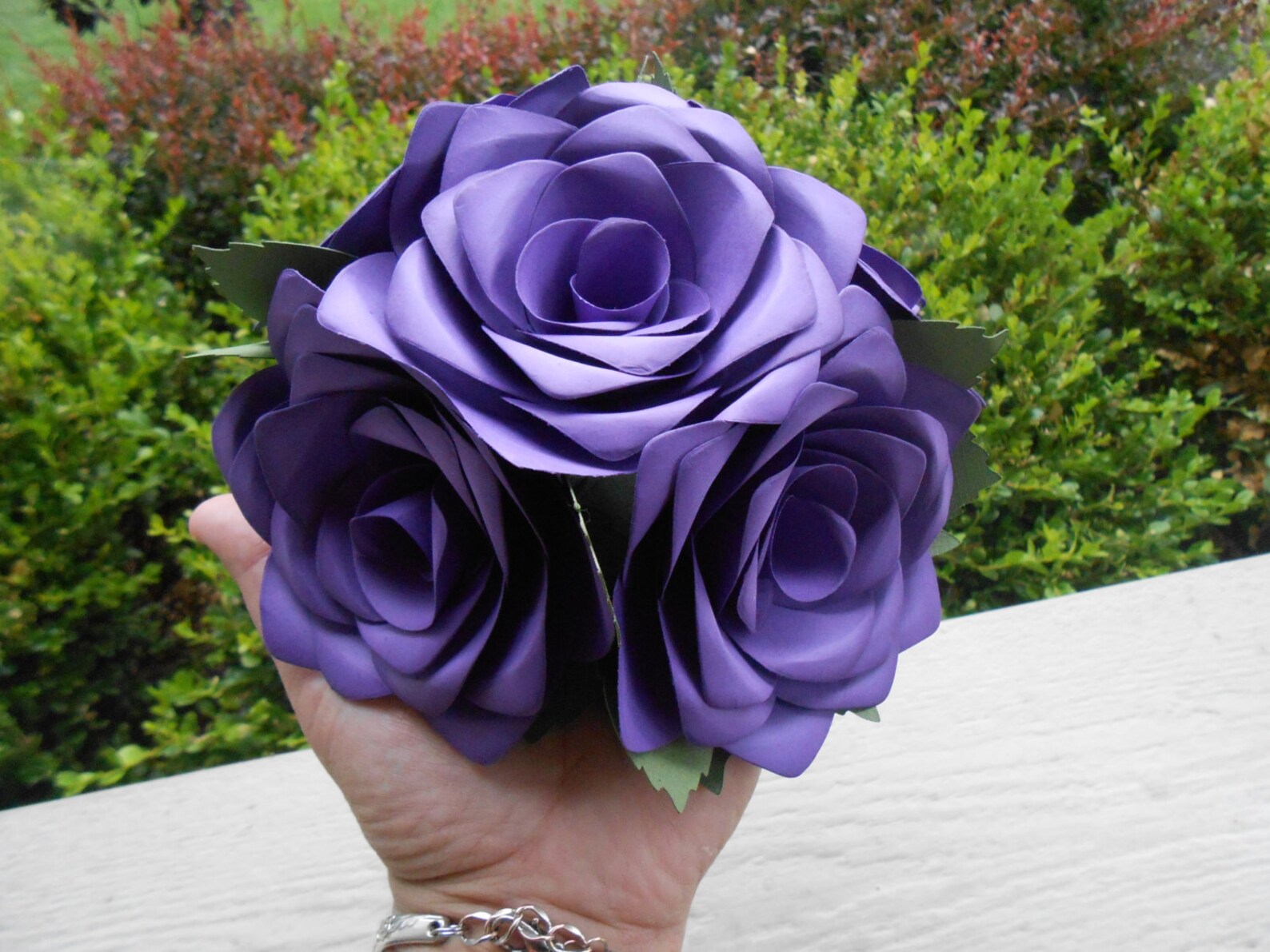 Paper Rose Cake Topper. 6 Inch. CHOOSE YOUR COLORS. Custom - Etsy