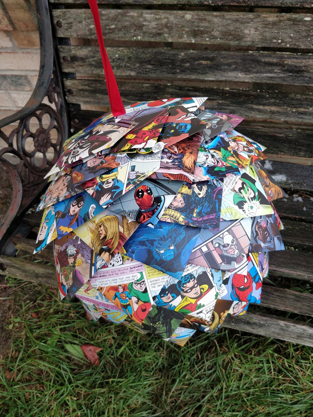 HUGE Comic Book Ball. Decoration, Gift, Birthday, Anniversary, Wedding ...
