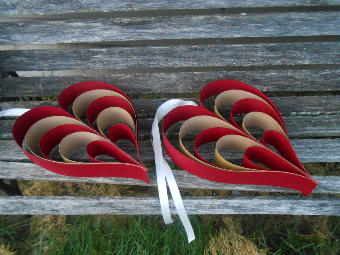 Large Heart Decorations. Wedding Decoration, Centerpiece, Door Hanger ...